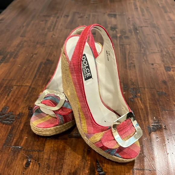 Mojo Moxy | Shoes | Guc Dolce By Mojo Moxy Sandals Multi Color Sz 75 ...